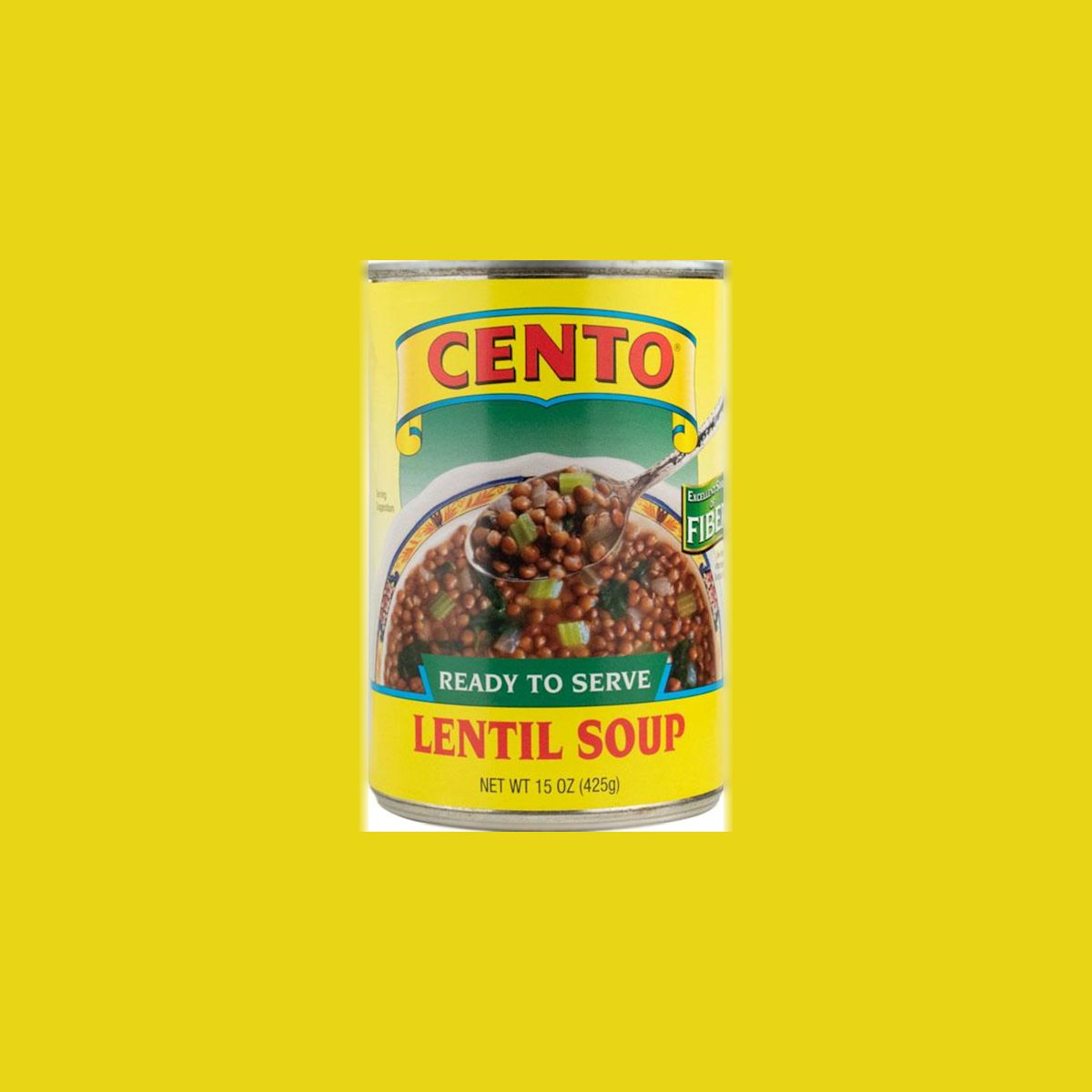 Cento Lentil Soup 15 OZ - Shop Cento