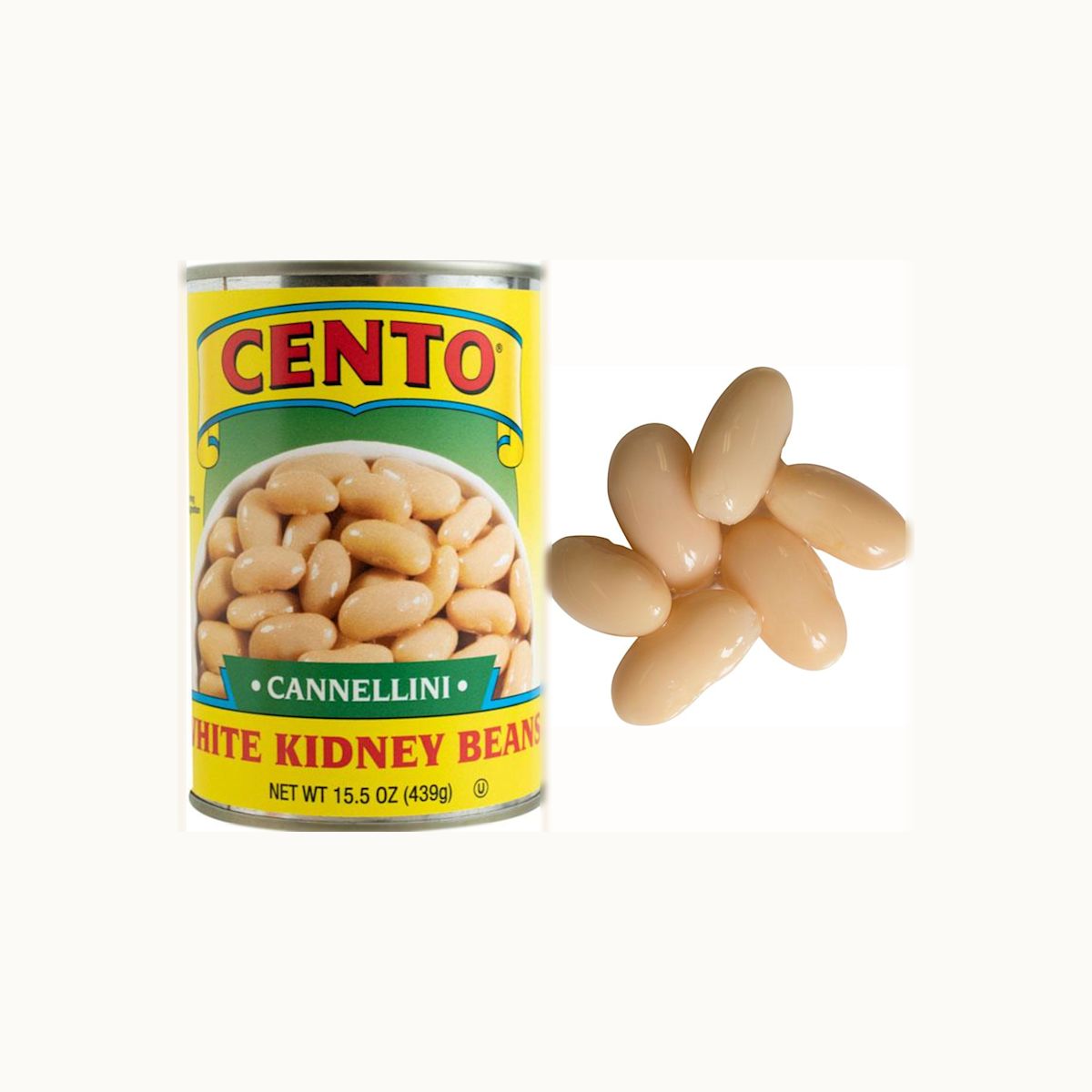 Cento Cannellini Beans 15.5 OZ - Shop Cento