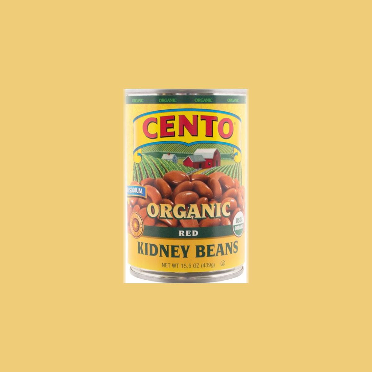 Cento Organic Red Kidney Beans 15.5 OZ - Shop Cento