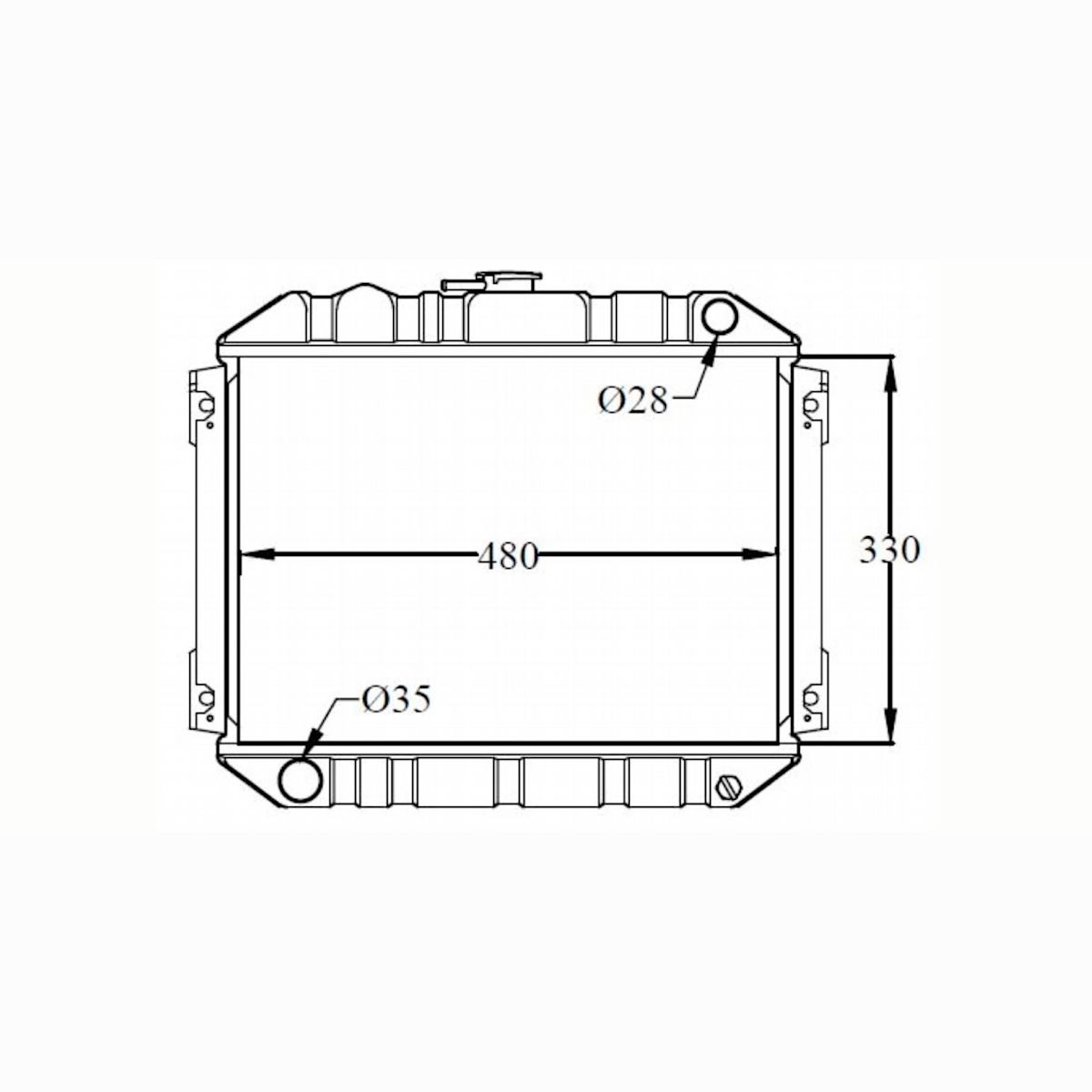 NISSAN Radiator | Dolphin Catalogue