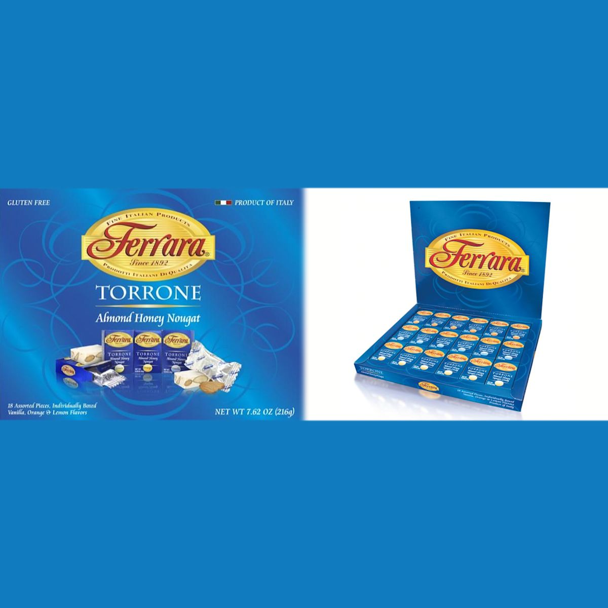 Ferrara Assorted Torrone 18 PC - Shop Cento