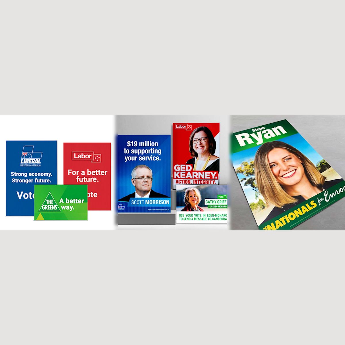 Election Signs | Corflute Signs for Political Campaigns | Made in Australia