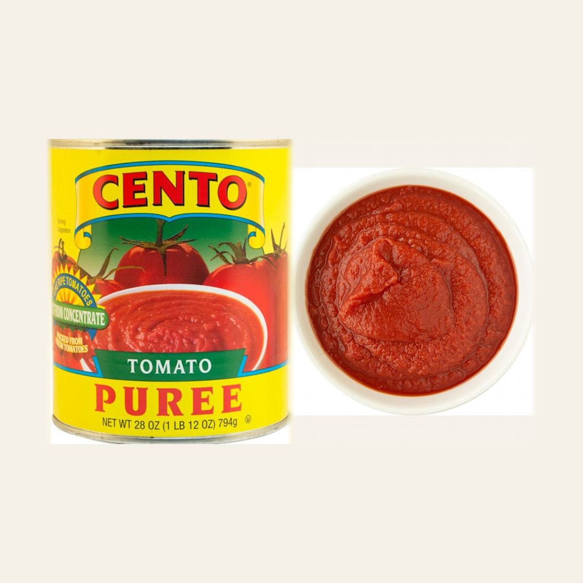 Cento Tomato Puree 28 OZ - Shop Cento