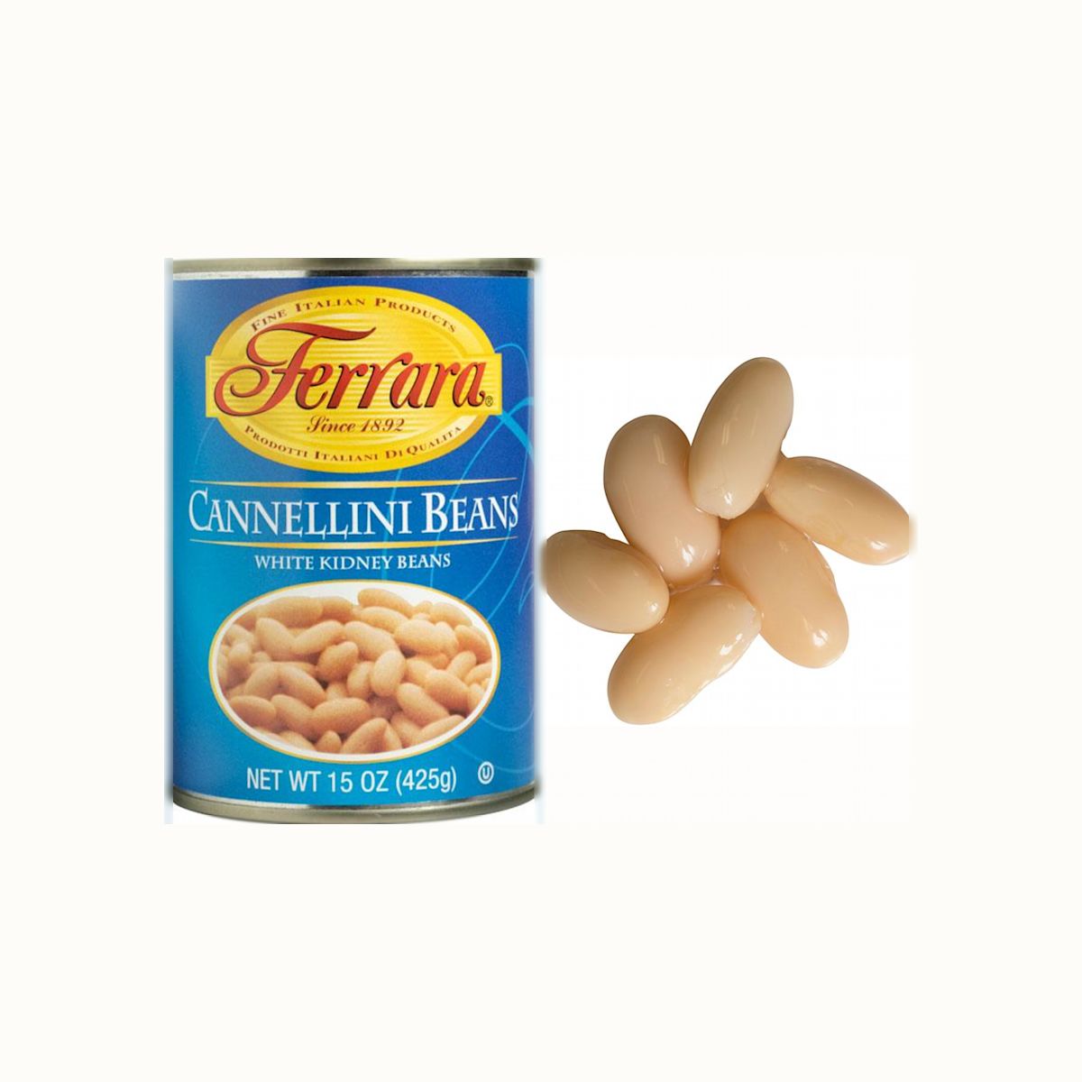 Ferrara Cannellini Beans 15.5 OZ - Shop Cento