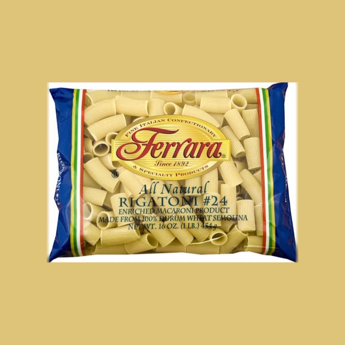 Ferrara Rigatoni 1 LB - Shop Cento