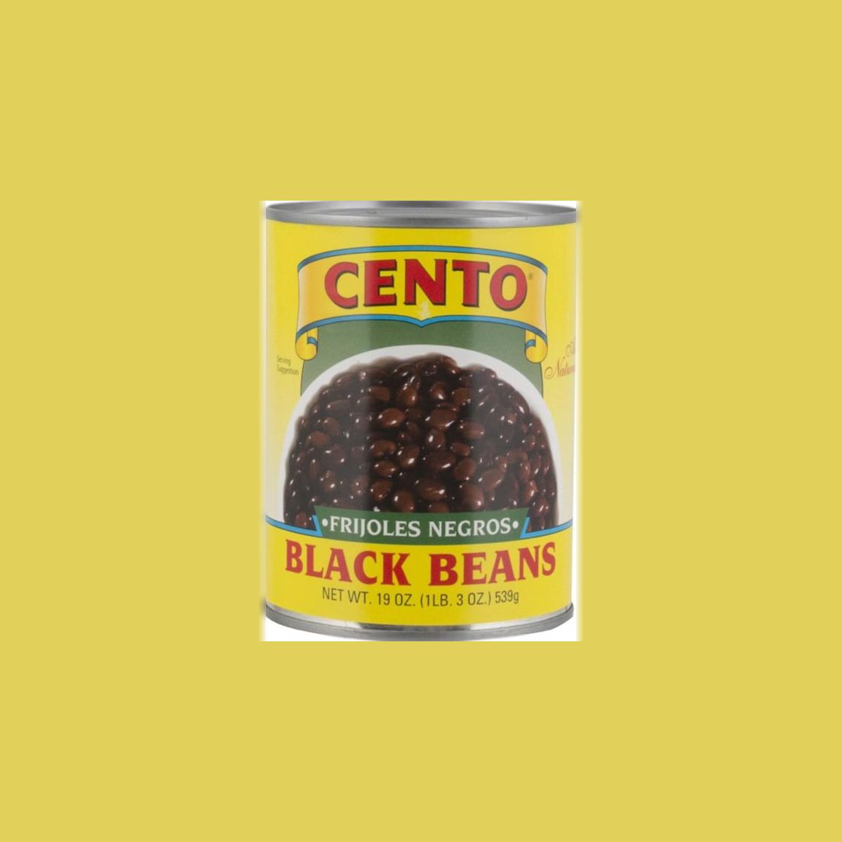 Cento Black Beans 19 OZ - Shop Cento