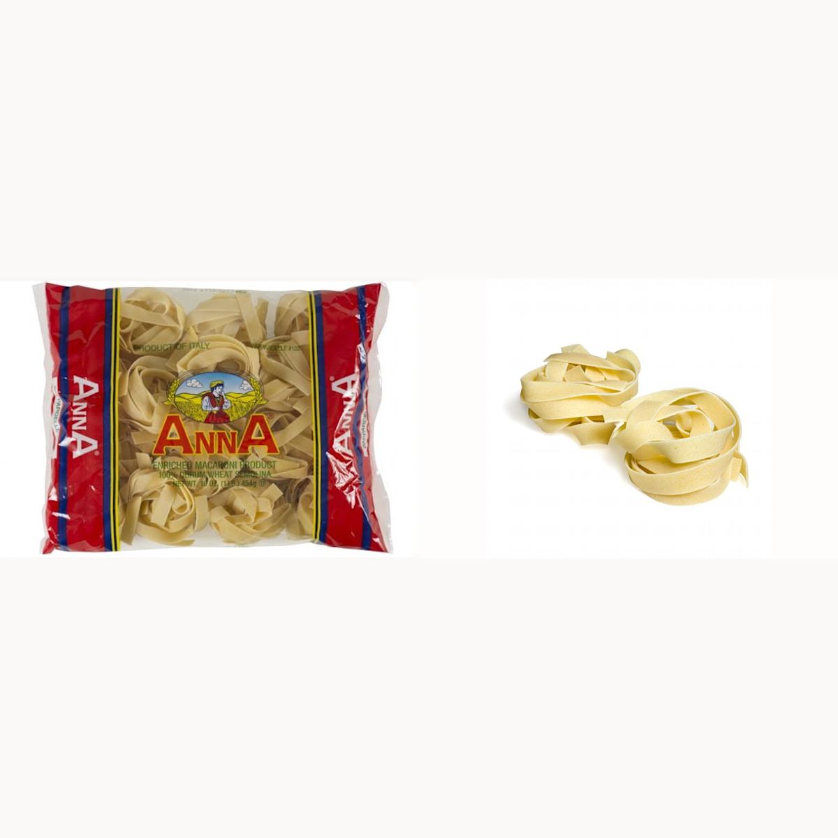 Anna Pappardelle Nests 1 LB - Shop Cento