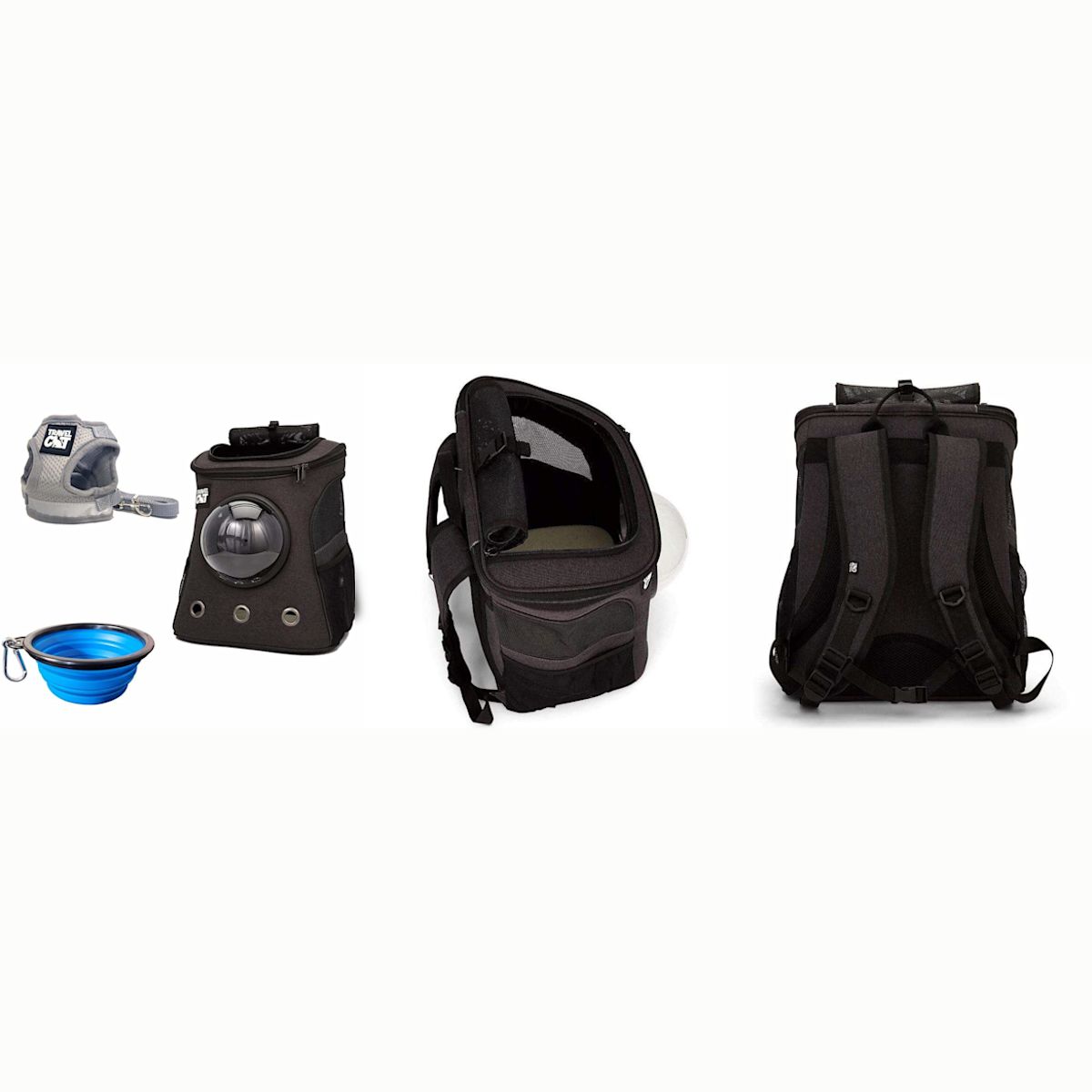 "The Adventure Cat Essential" Bundle: Cat Backpack, Harness, Leash, an