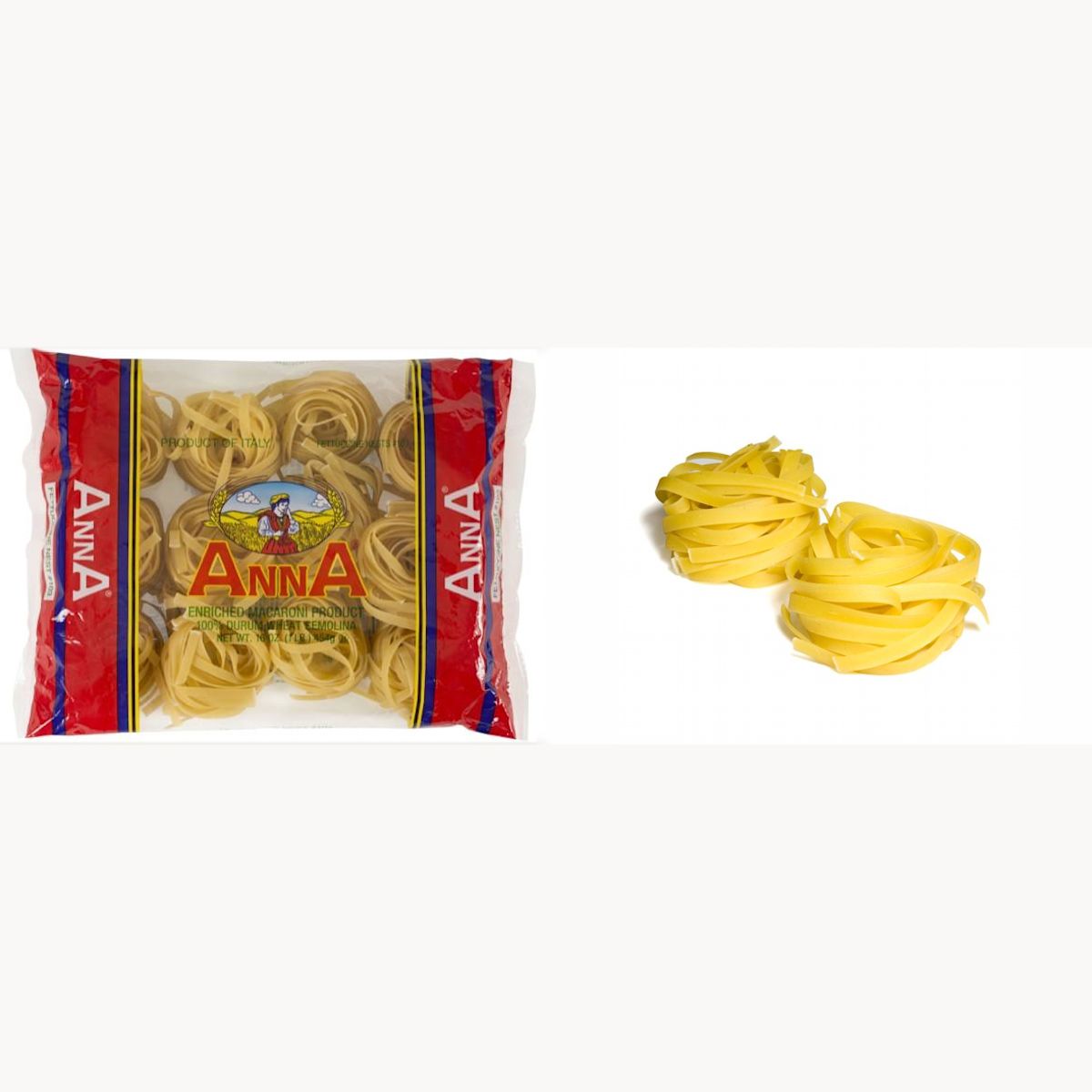 Anna Fettuccine Nests 1 LB - Shop Cento