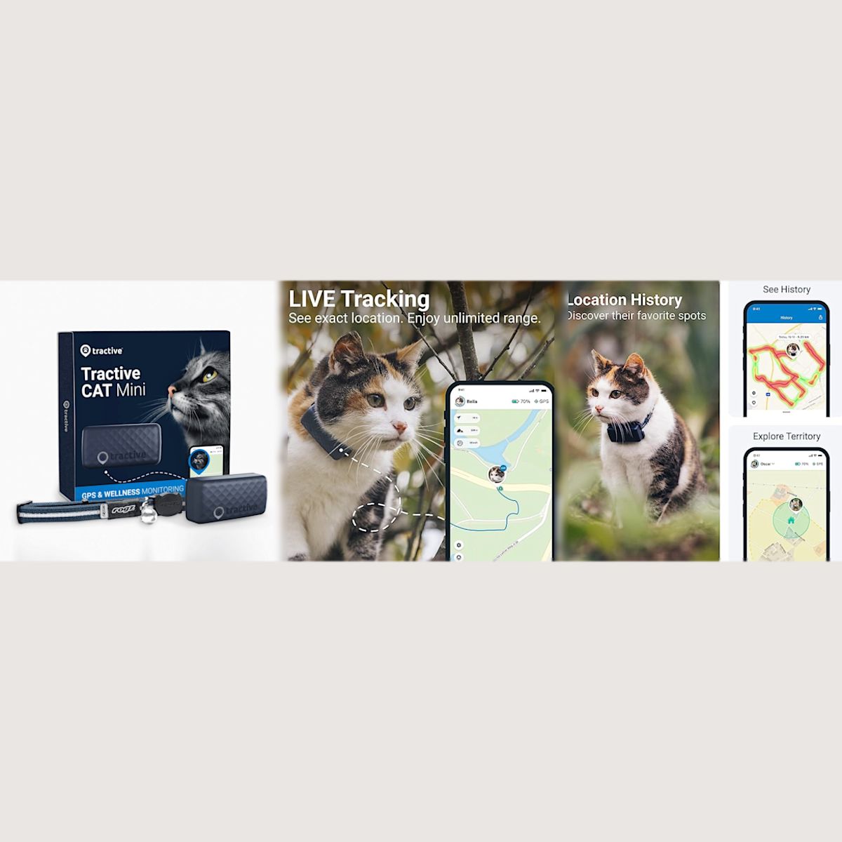 Tractive Cat GPS & Health Tracker