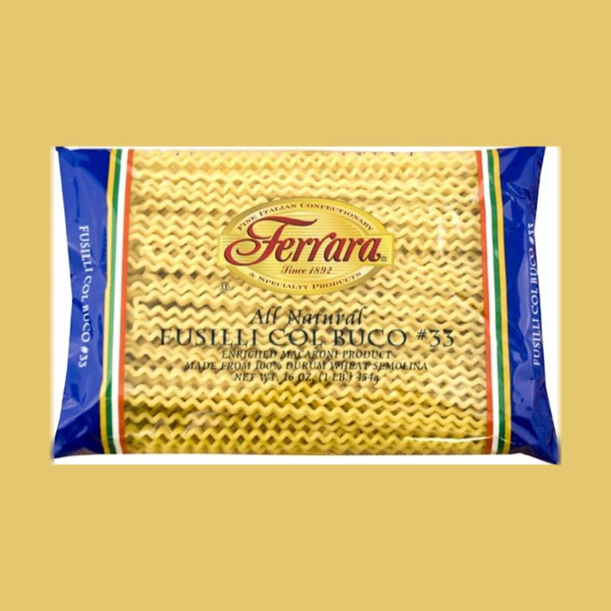 Ferrara Long Fusilli 1 LB - Shop Cento